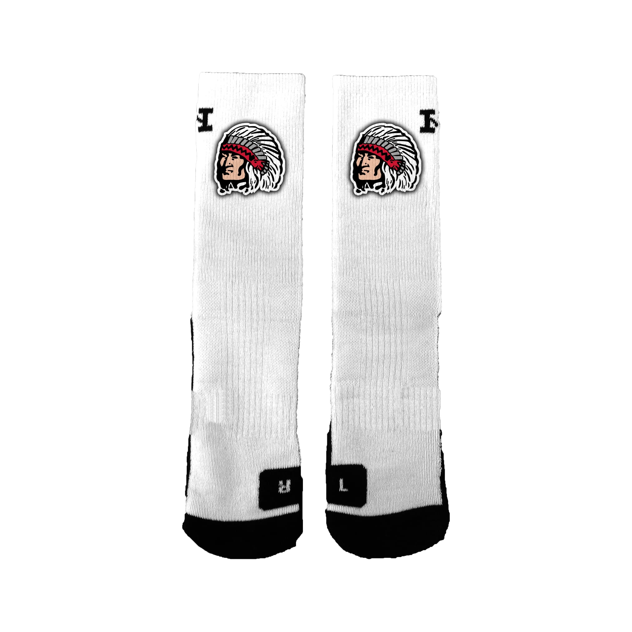 Arlee Warriors Logo Socks · HoopSwagg