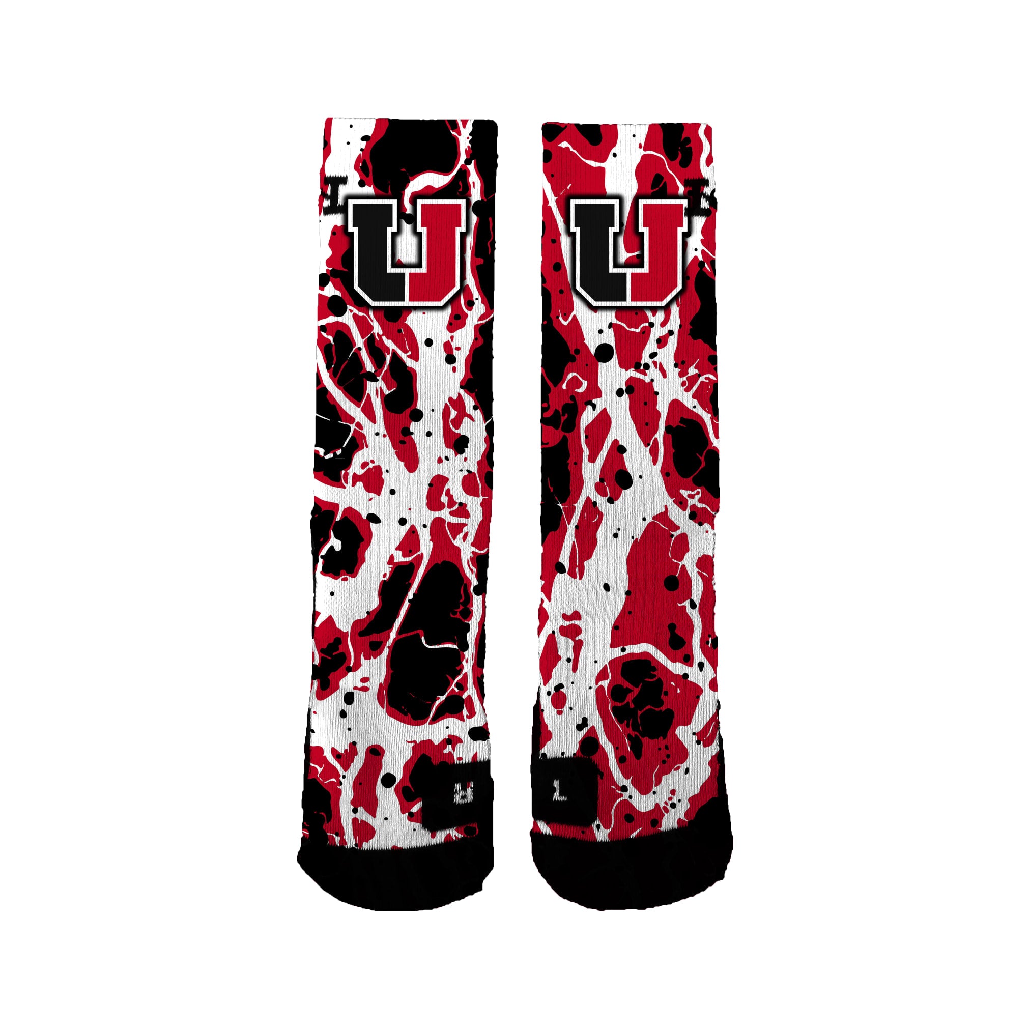 Upper St. Clair Boyce Middle School Pto Bolts Socks · HoopSwagg