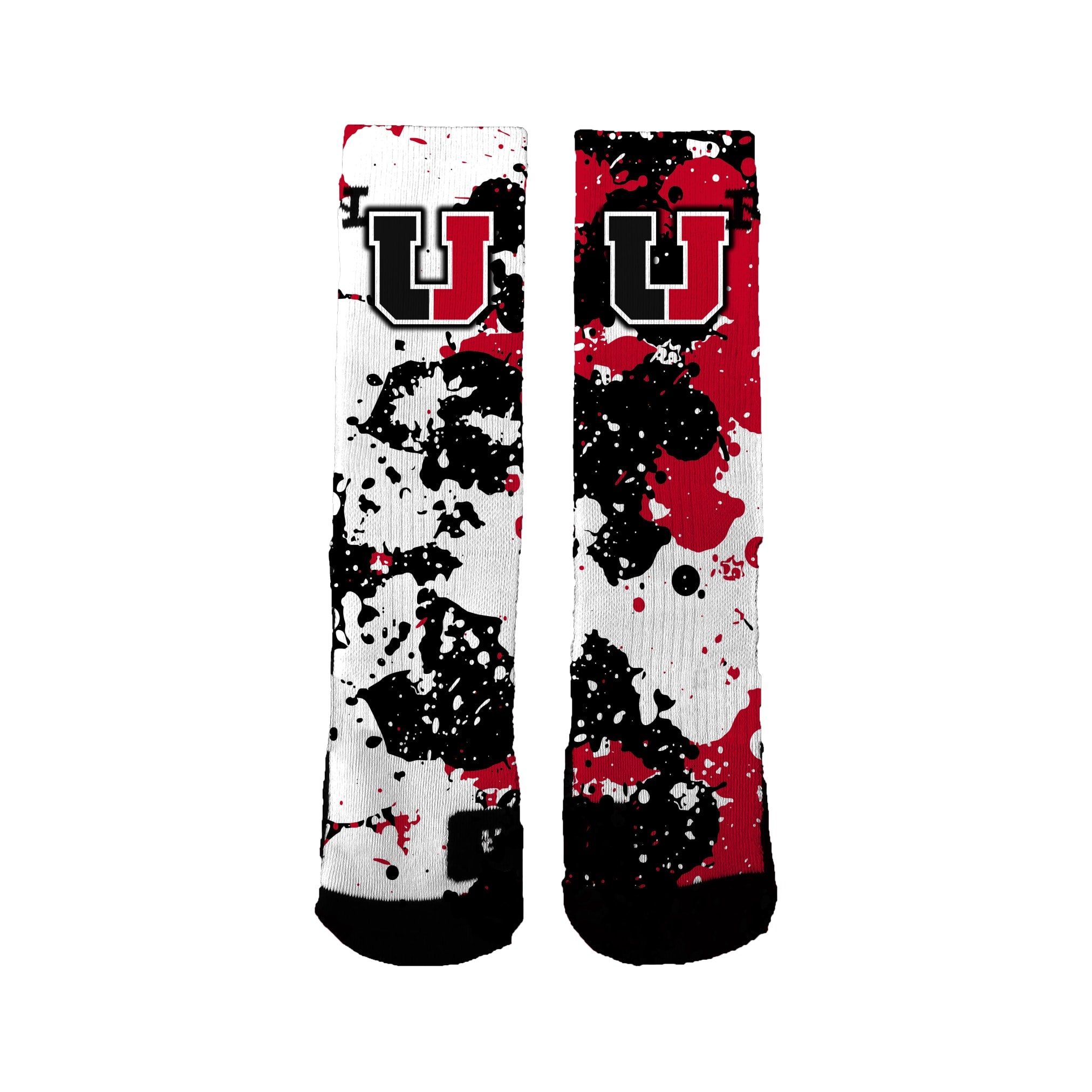 Upper St. Clair Boyce Middle School Pto 3 Peat Splatter Socks · HoopSwagg