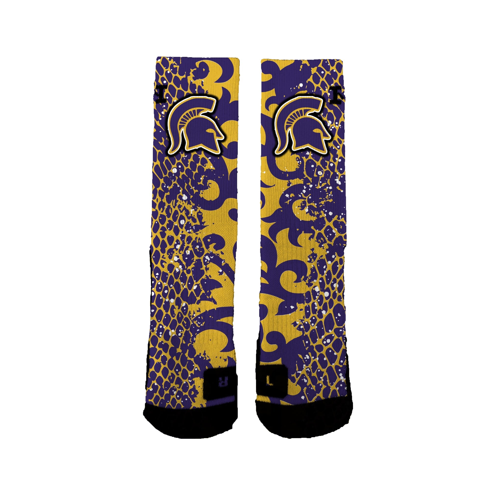 Spartan Basketball Dynasty Socks · HoopSwagg